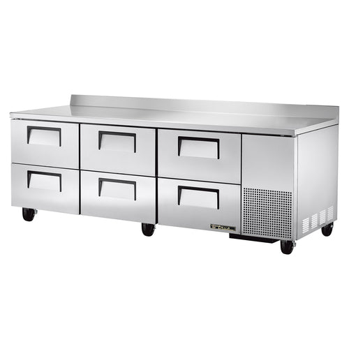 True Manufacturing Twt 93d 6 Hc 93 Three Section 6 Drawer Deep Workto