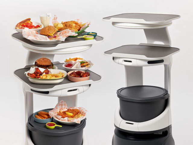 Servi, Serving Robot for Restaurants- Bear Robotics *Free Demo ...