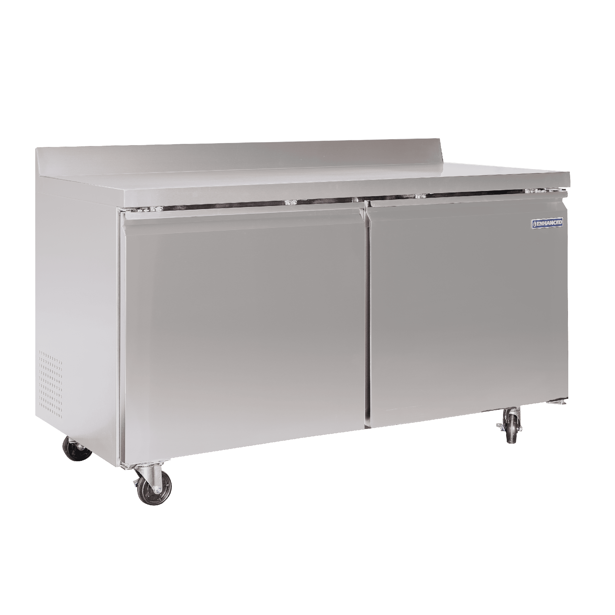 Enhanced Refrigeration EWT-60F-HC 60" Two-Door Worktop Freezer Unit ...
