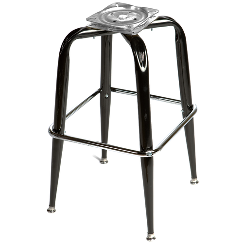 SL2133-BOTTOM Oak Street Black Replacement Bar Stool Frame w/ Single C ...